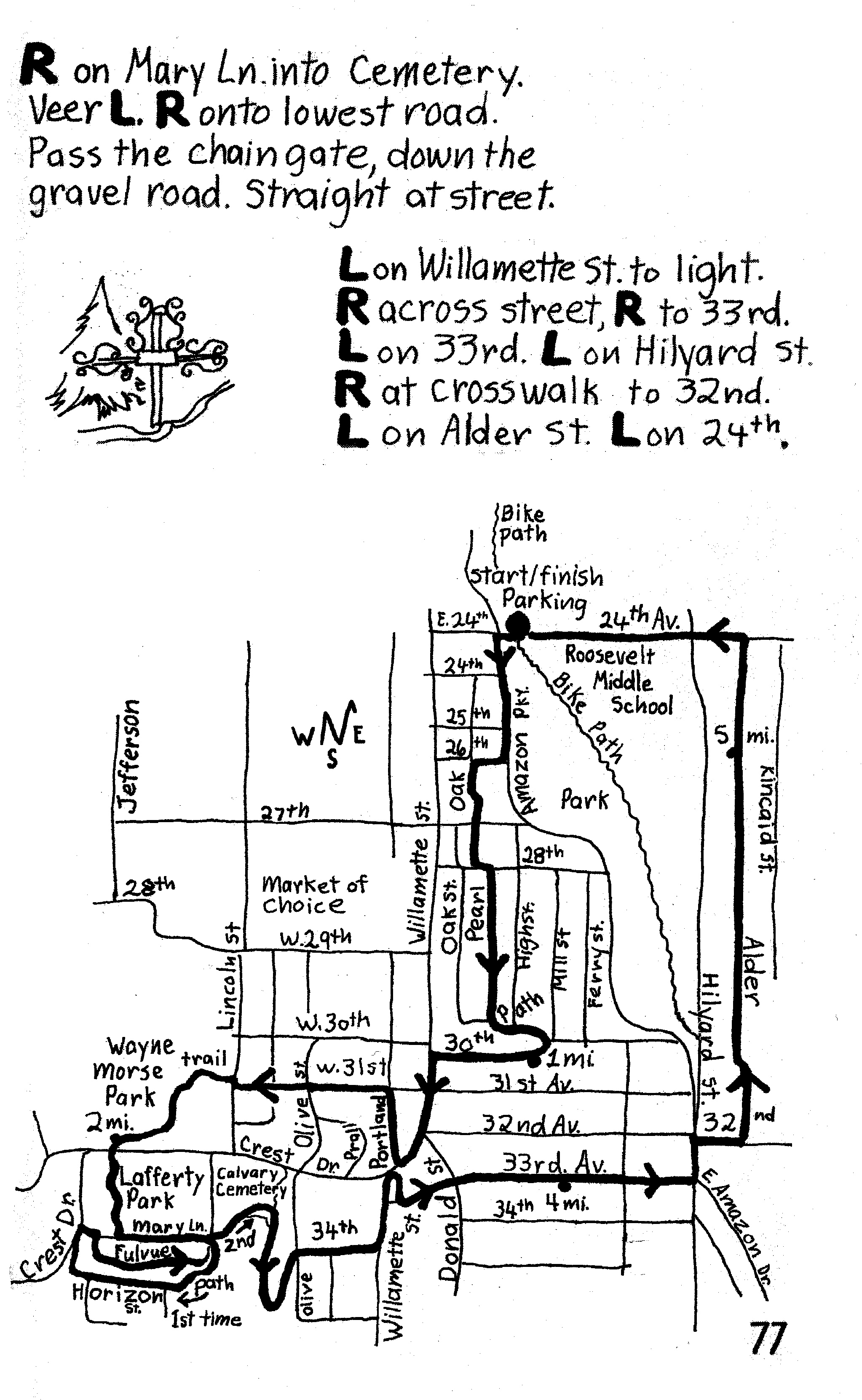 lafferty-park-map – Walk With Me, Tyler E. Burgess